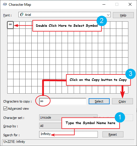 ∞ | 5 Ways To Type Infinity Symbol on Keyboard - Symbol Hippo