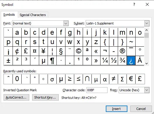 ¿ Inverted Question Mark (Meaning, Type on Keyboard, Copy & Paste ...
